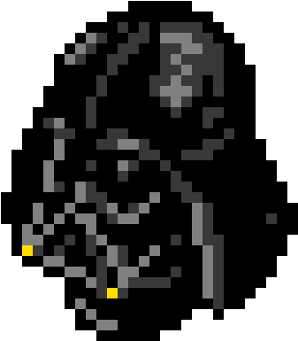 Download Darth Vader's Helmet ~ Drawn By Ben - Star Wars Perler Beads ...