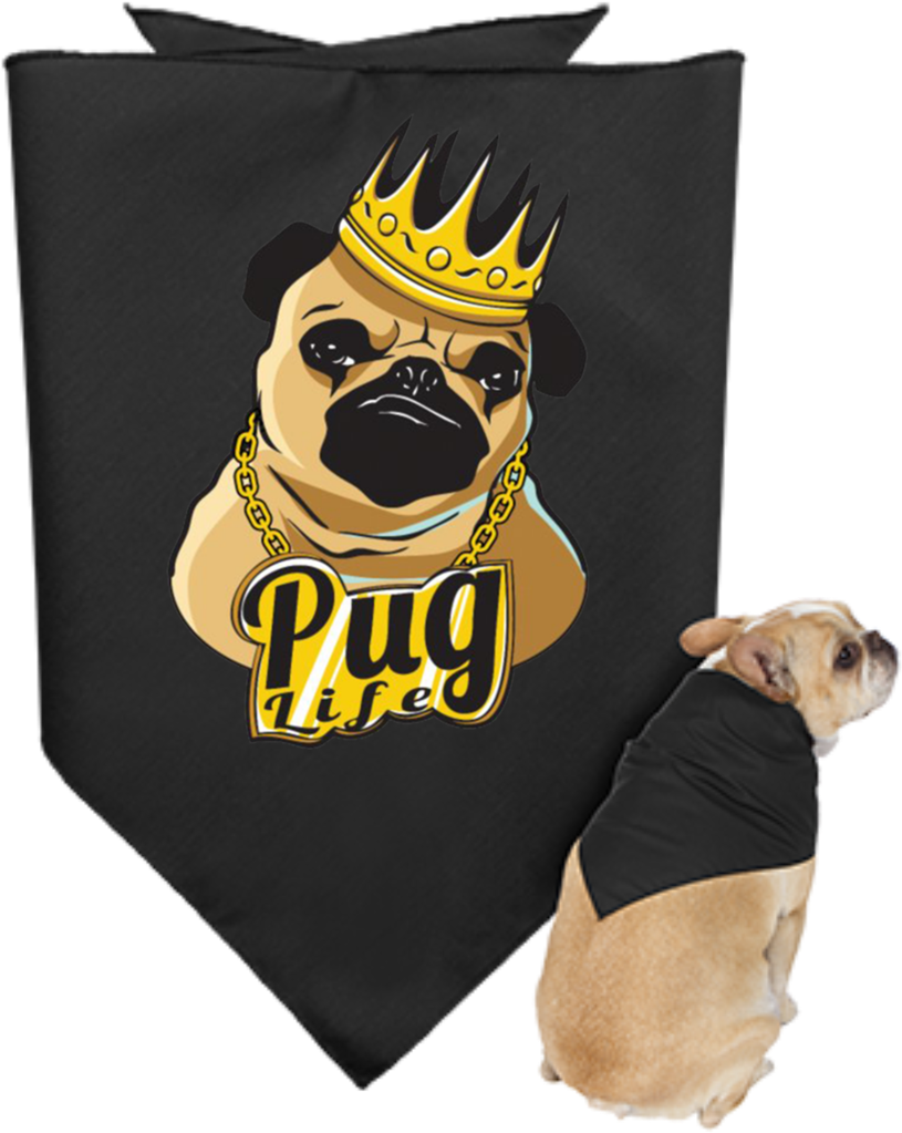 Download Pug Life Shirt - Full Size PNG Image - PNGkit