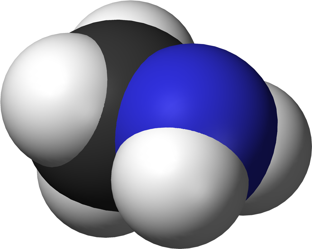 Download Methylamine 3d Vdw - Model Molekule Metilamina - Full Size PNG Image - PNGkit