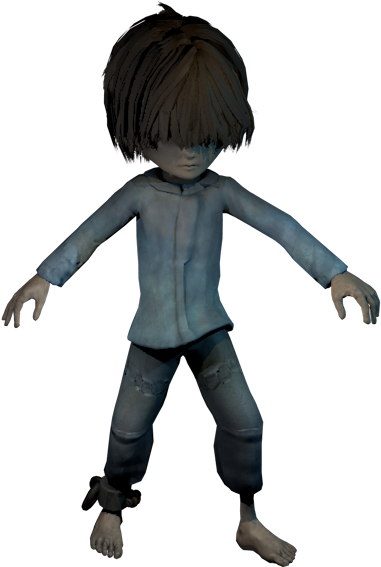 Download Kid Running Png - Little Nightmare Characters Version - Full ...