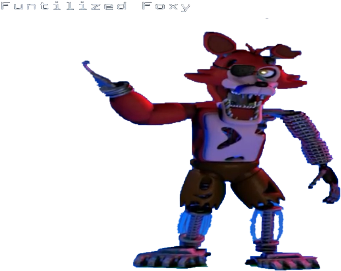 Download Funtilized Foxy Freetoedit - Cartoon - Full Size PNG Image ...