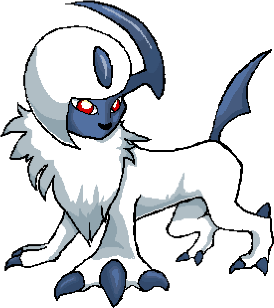 Download Just Absol - Cartoon - Full Size PNG Image - PNGkit