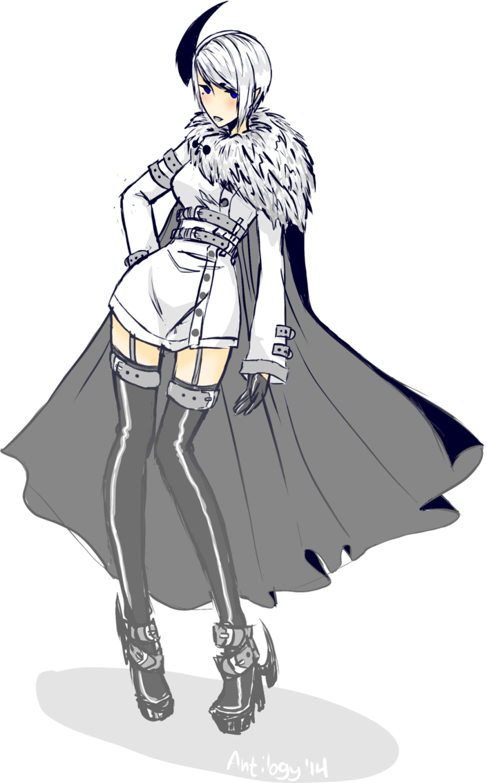 Download Drawn Weapon Pokemon - Absol Gijinka - Full Size PNG Image ...