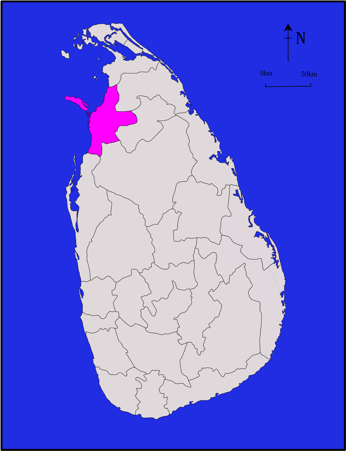 Download Matale Sri Lanka Map - Full Size PNG Image - PNGkit