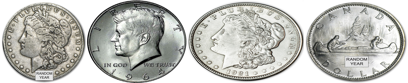 Download Silver Dollars - Silver Dollar - Full Size PNG Image - PNGkit