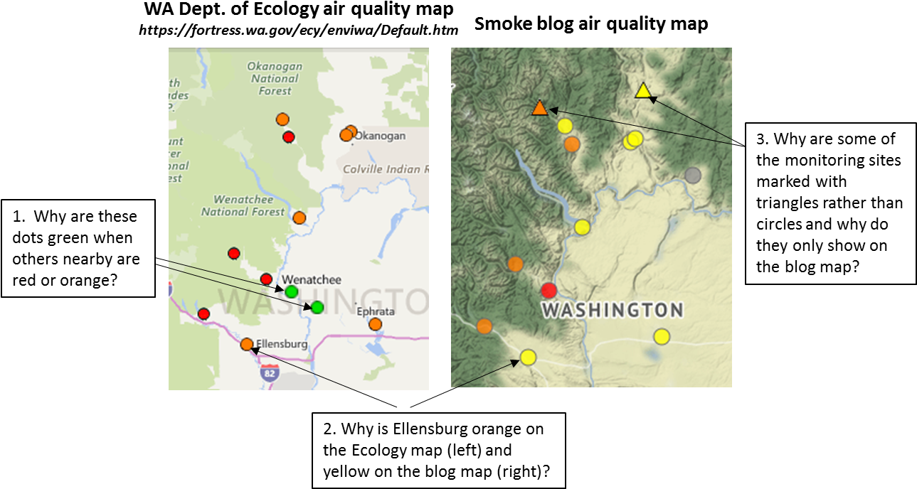 Download Why Are The Dots Over Malaga And Quincy On The Wa Ecology ...