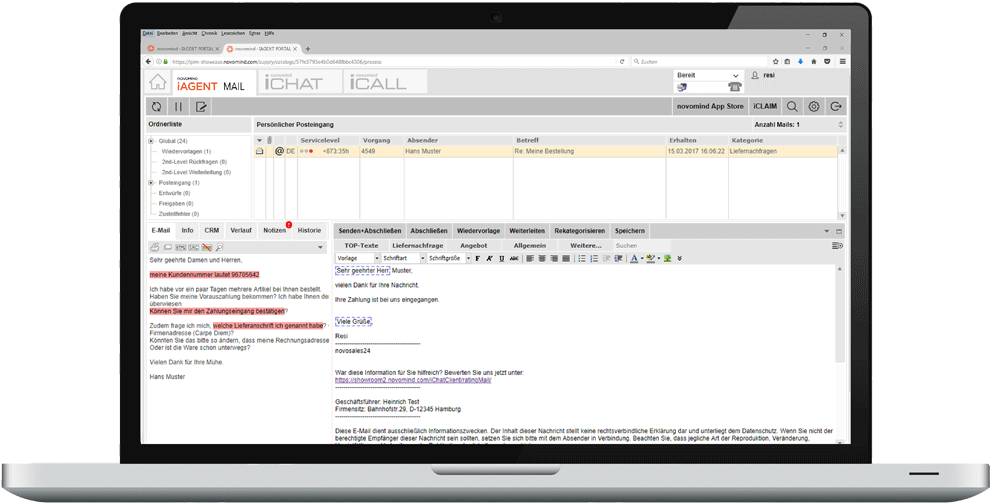 Download Efficient E-mail Management For Your Contact Center - Novomind ...