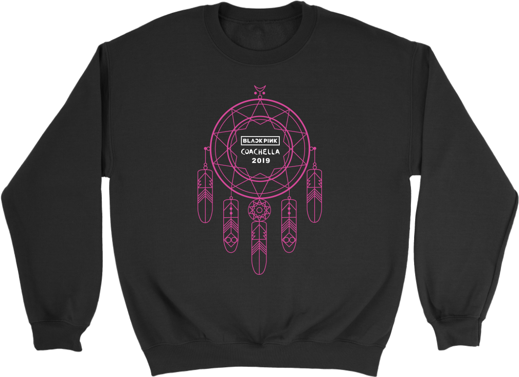 Download Blackpink Coachella - Crew Neck - Full Size PNG Image - PNGkit