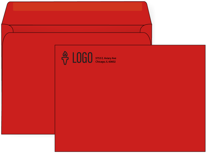 Download Red Custom Booklet Envelopes - Paper - Full Size PNG Image ...
