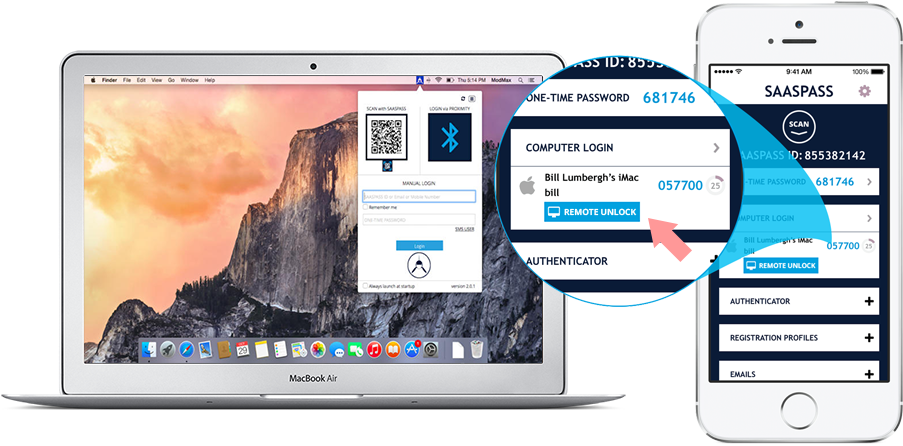 Download Saaspass Two Factor Authentication Secures Mac Os X - Macbook Air 2017 Mqd32 - Full ...