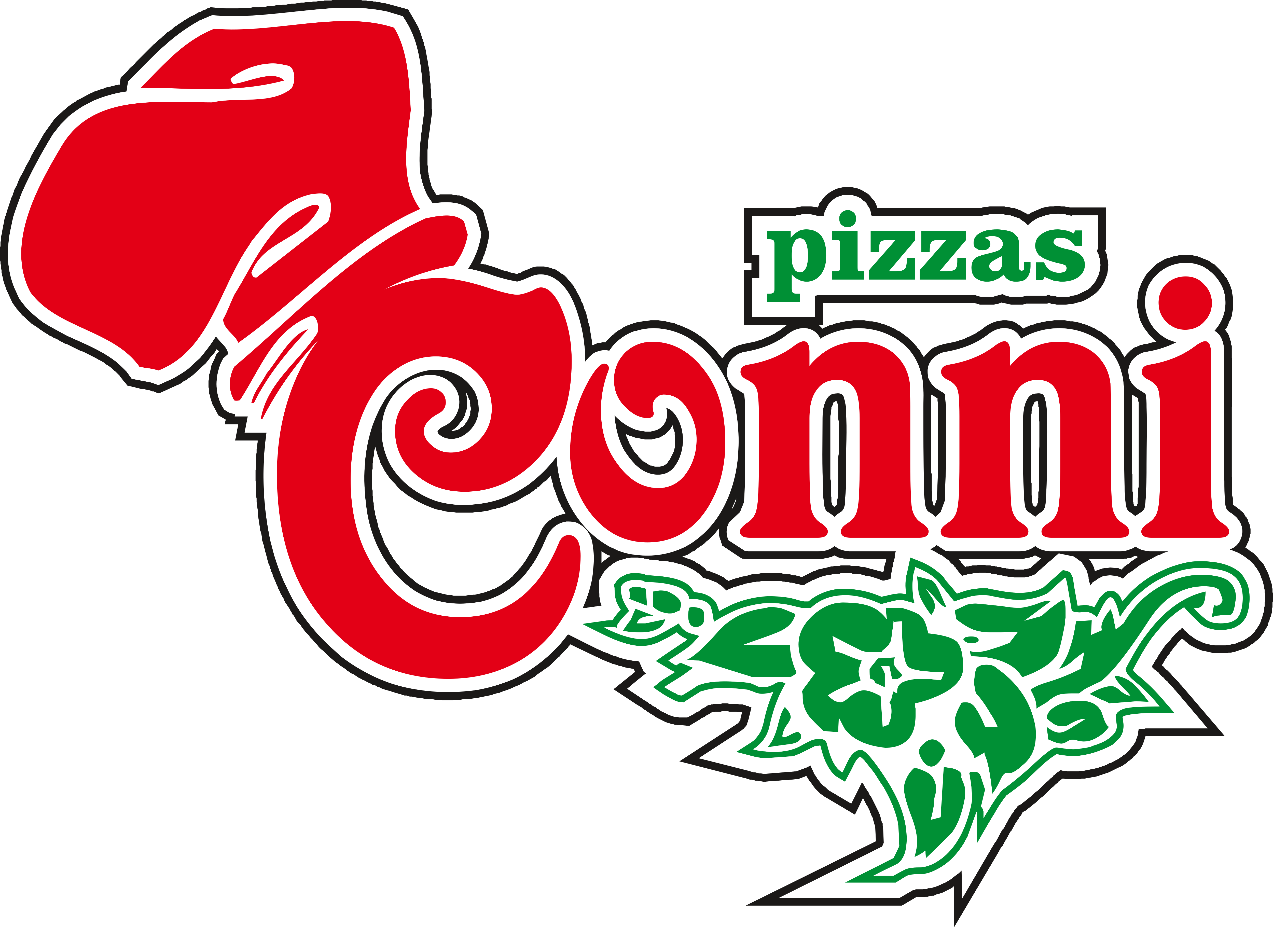 Download Connie's Pizza Logo - Conni Pizzas - Full Size PNG Image - PNGkit