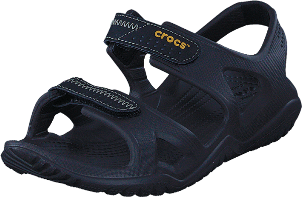 Download Crocs Swiftwater River Sandal M Espresso/black Velcro - Crocs ...