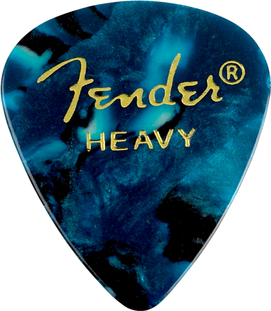Download New Fender 351 Premium Celluloid Guitar Picks , Heavy - Base ...