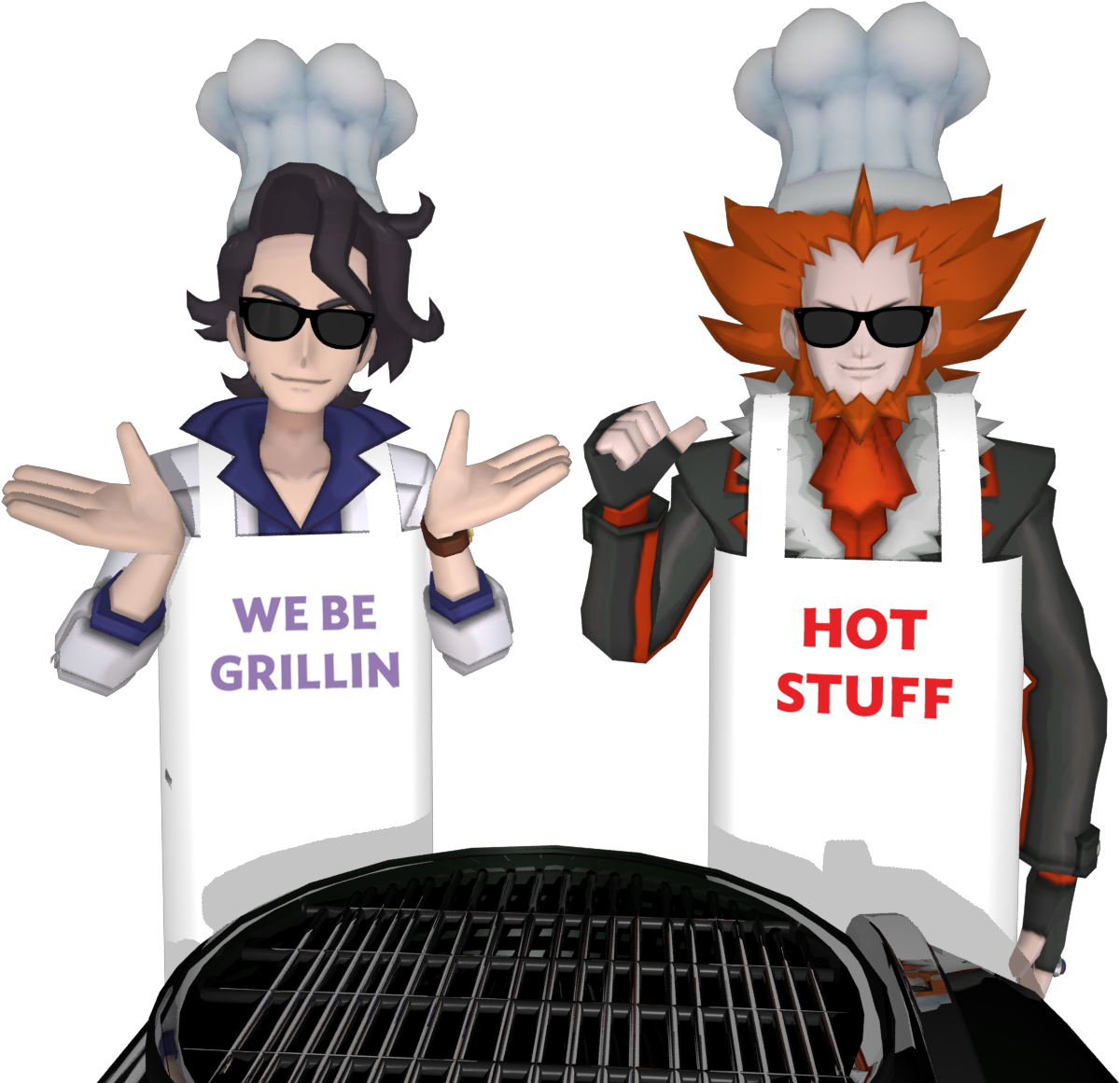 Download Pokémon - Hot Stuff - We Be Grillin Hot Stuff - Full Size PNG ...