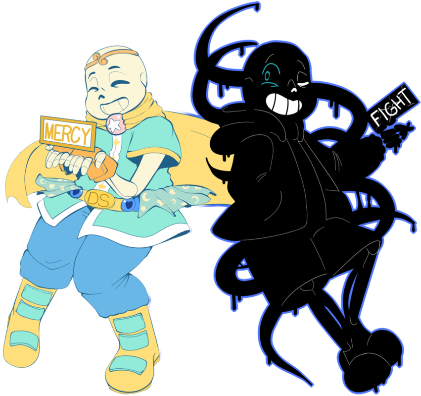 Download Just Felt Like Drawing Au's The Gaster Gang Came From ...