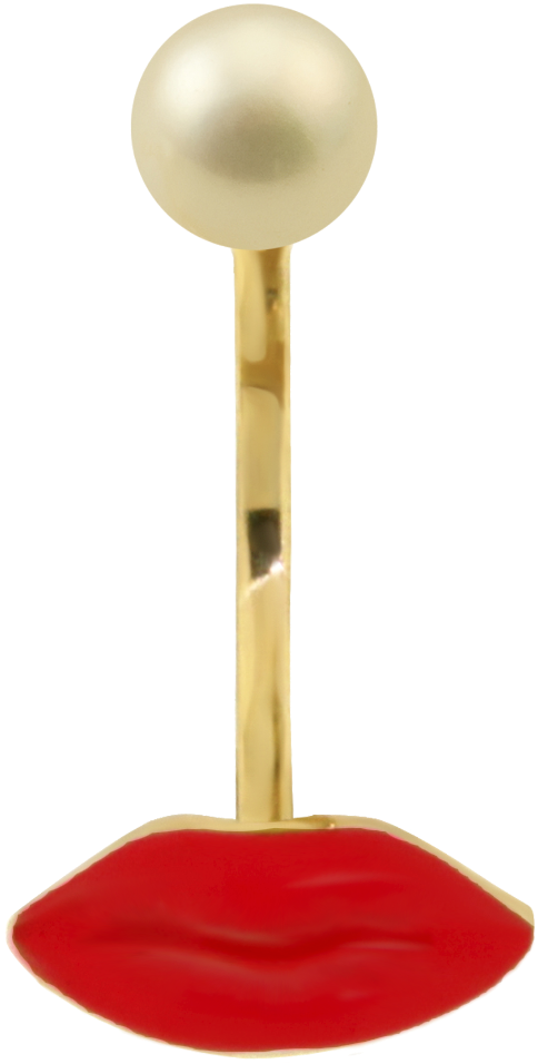 Download Lips Piercing Earring - Earrings - Full Size PNG Image - PNGkit