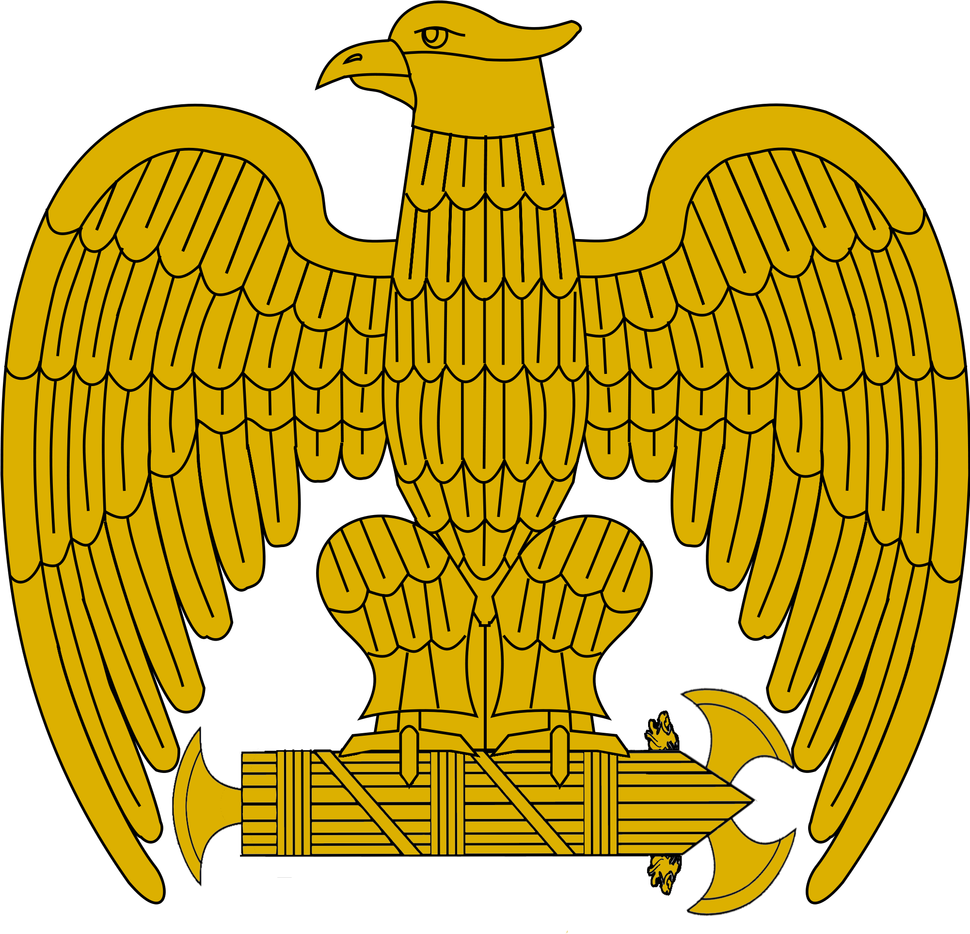 Download 12001431 - >> - Italian Fascist Eagle - Full Size PNG Image ...