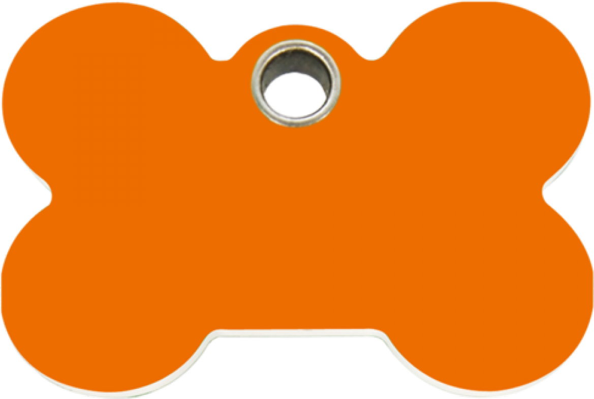 Download Bone Clipart Orange - Bone Dog Tag Clipart - Full Size PNG ...