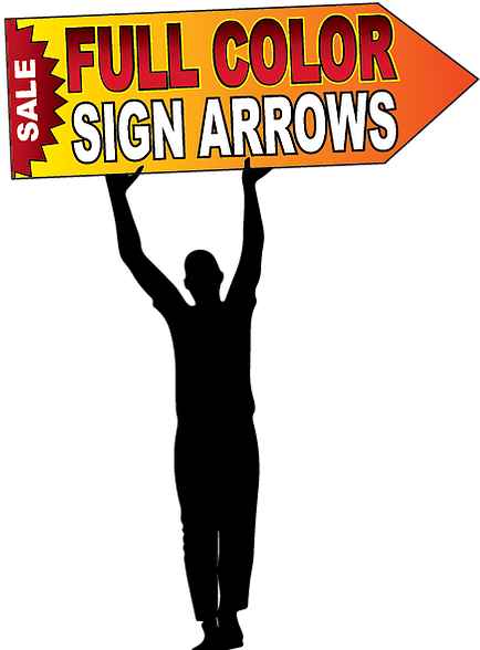 Download Arrow Sign - Poster - Full Size PNG Image - PNGkit