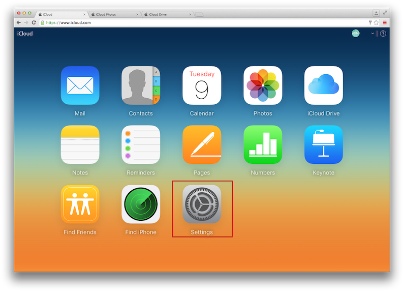 Download Web Icloud Settings - Icloud Sync Apps - Full Size PNG Image ...