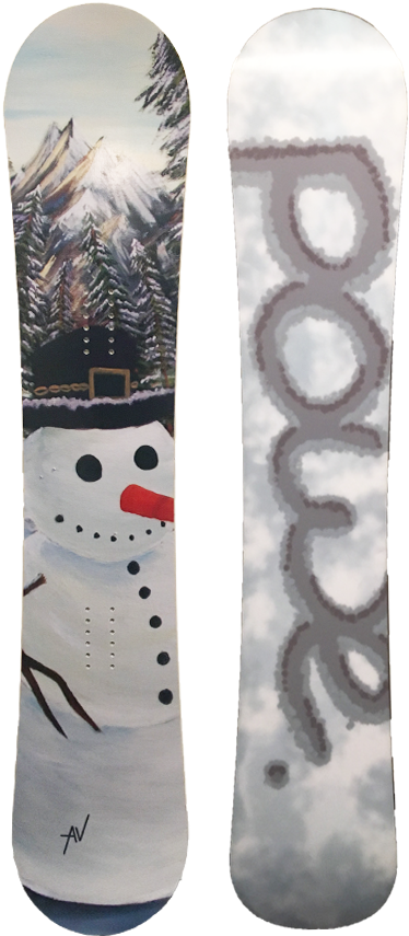 Download Adam Cahoon Custom - Snowboard - Full Size PNG Image - PNGkit