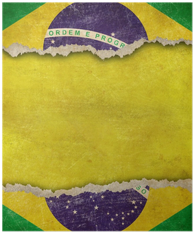 Download Torn Cardboard Or Old Teared Paper Grunge Brazil Flag - Brazil ...