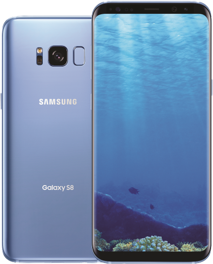 Download Samsung Galaxy S8 - Samsung Galaxy S8 Coral Blue - Full Size ...