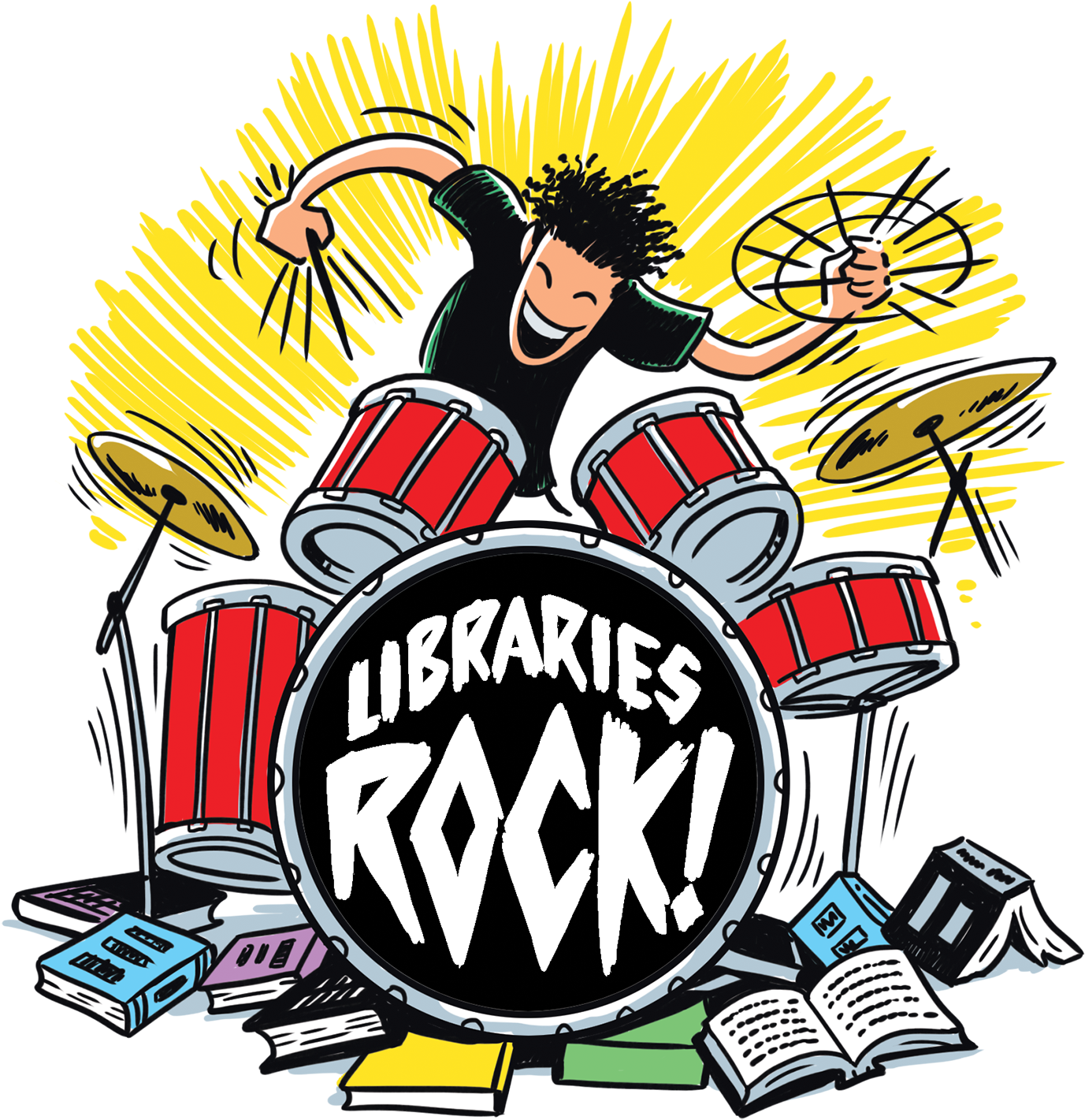 Download I Drums Colored - Libraries Rock Summer Reading Program - Full ...