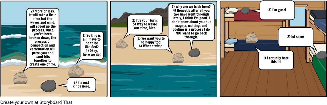 Download Rock Cycle Comic Strip Pt - Cartoon - Full Size PNG Image - PNGkit