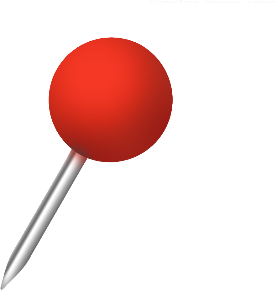 Download Download - Push Pin Vector Png - Full Size PNG Image - PNGkit
