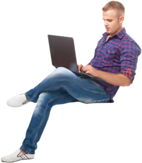 Download Sitting Man Png Free Download - Person Sitting Transparent ...