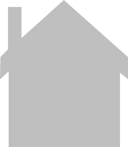Download House Final Gray Clip Art - Grey House Outline - Full Size PNG ...