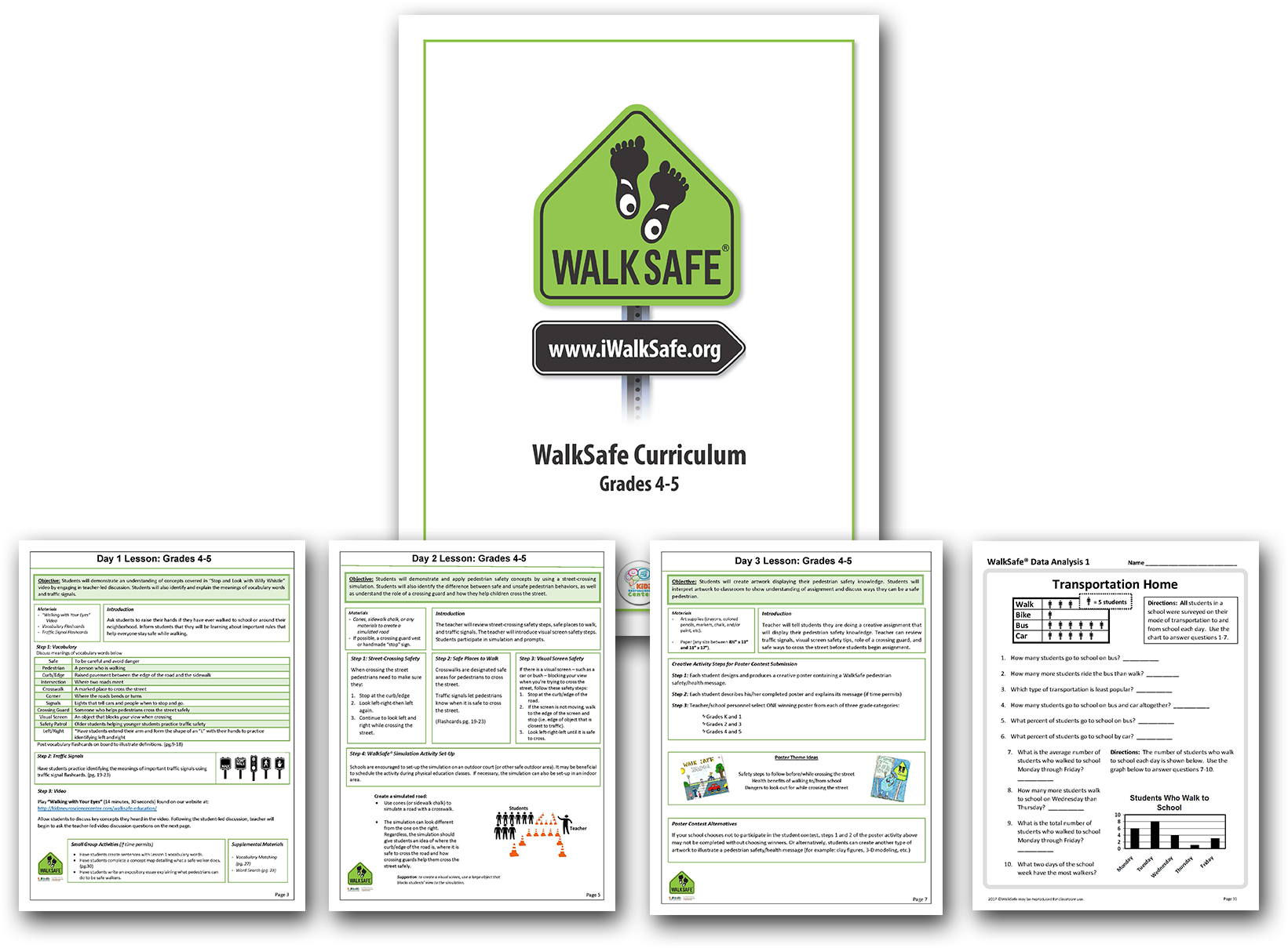 Download 4th-5th Grade - Walk Safe - Full Size PNG Image - PNGkit