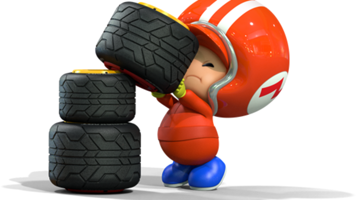 Download Mario Kart 8 Toad - Full Size PNG Image - PNGkit