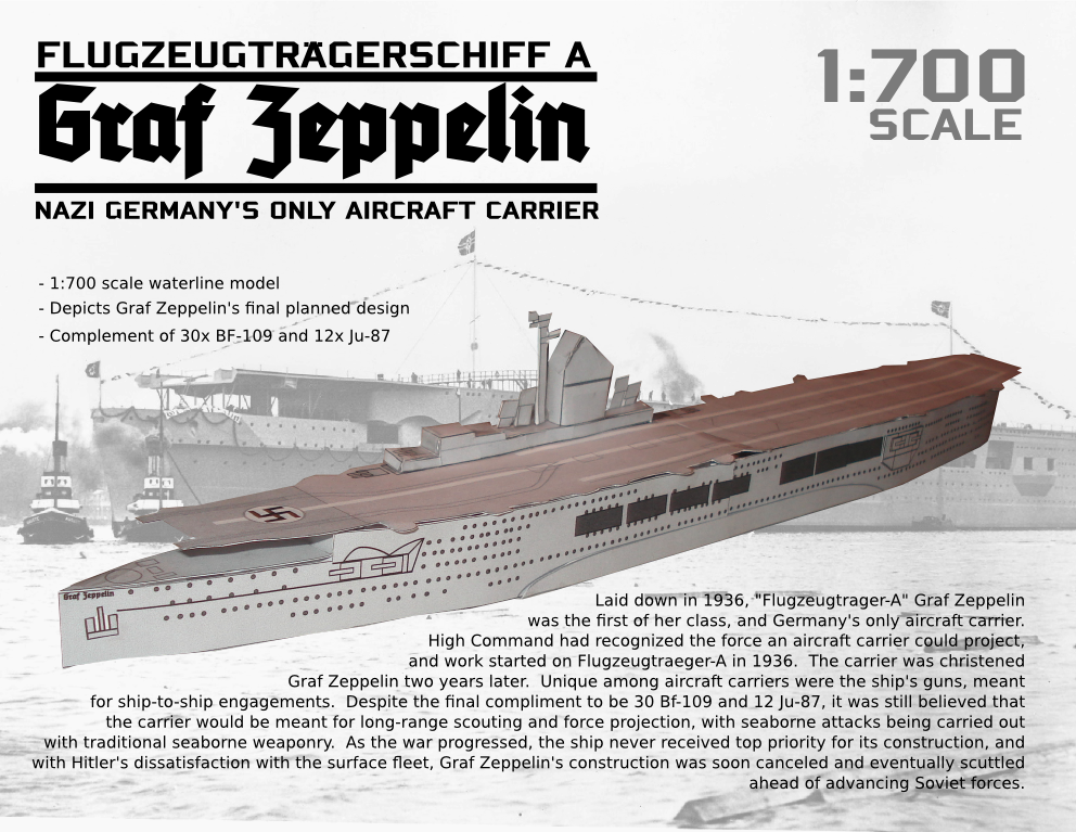Download Aircraft Carrier Graf Zeppelin Model 15971 - Graf Zeppelin ...