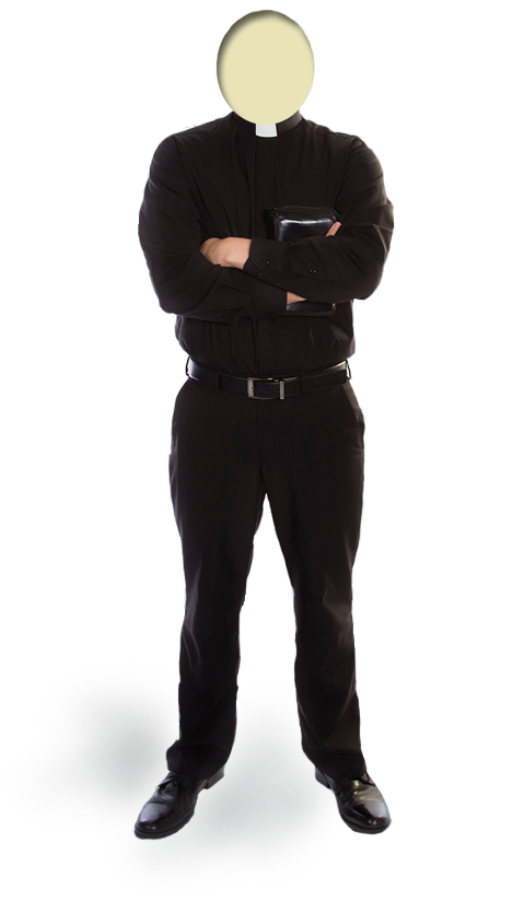 Download Priest-cutout - Standing - Full Size PNG Image - PNGkit