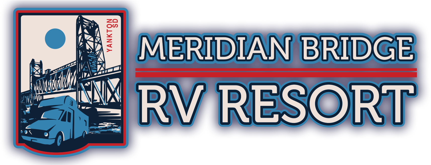 Download Meridian Bridge Rv Resort, South Dakota, Logo - Colorfulness ...
