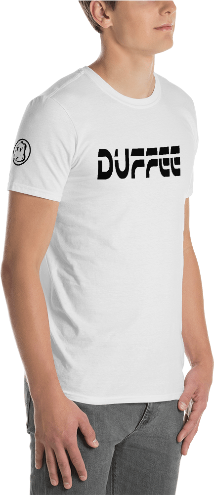 Download Image Of Duffee Tees With Black Design - T-shirt - Full Size ...