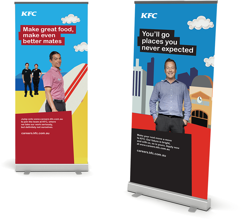Download Pull Up Banners Kfc - Banner - Full Size PNG Image - PNGkit