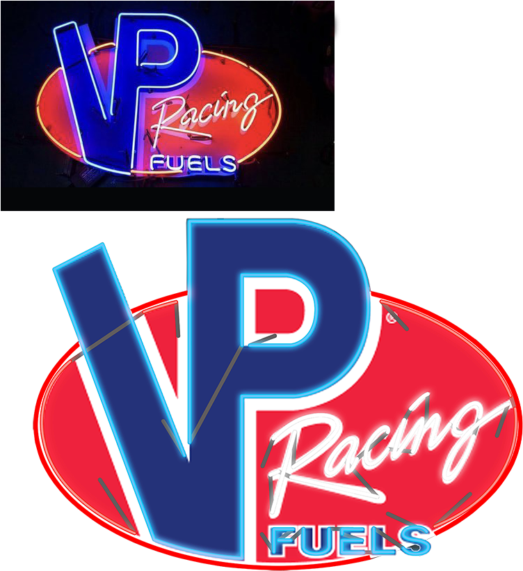 Download Neon Sign - Vp Racing Fuel - Full Size PNG Image - PNGkit