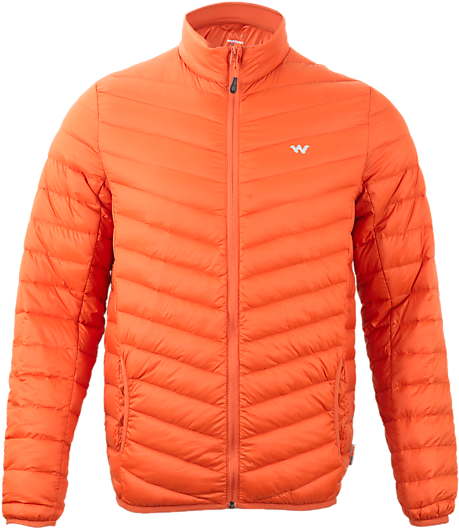 Download Wildcraft Men Men Down Jacket - Wildcraft Orange Jacket - Full ...