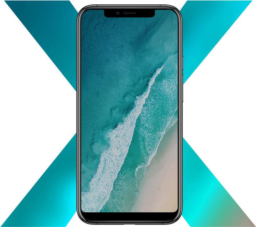 Download Notch Screen Ulefone X - Ulefone X Dual Lte - Full Size PNG ...