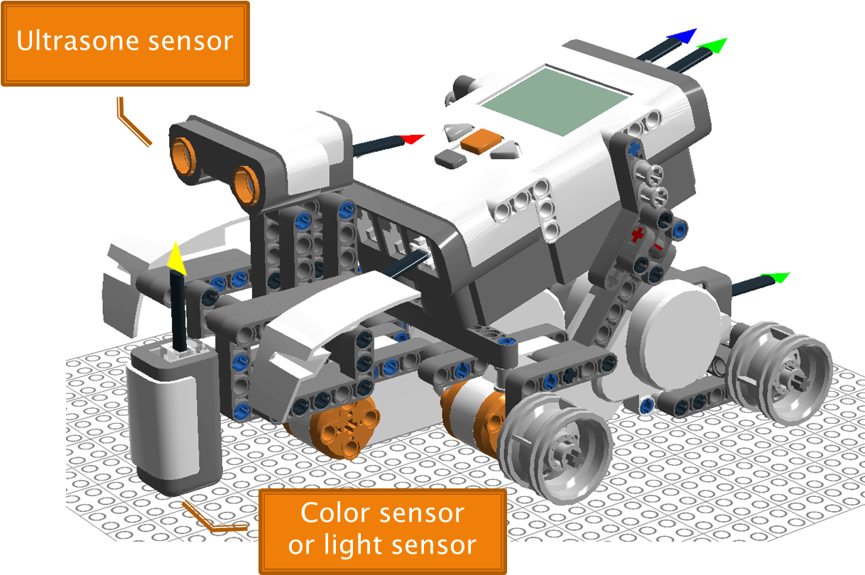 Download Lego Nxt Bot - Lego Mindstorm Script - Full Size PNG Image ...