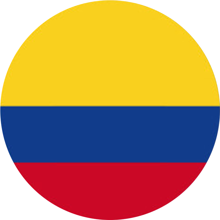 Download Spanish - English - Colombia Flag Icon - Full Size PNG Image ...