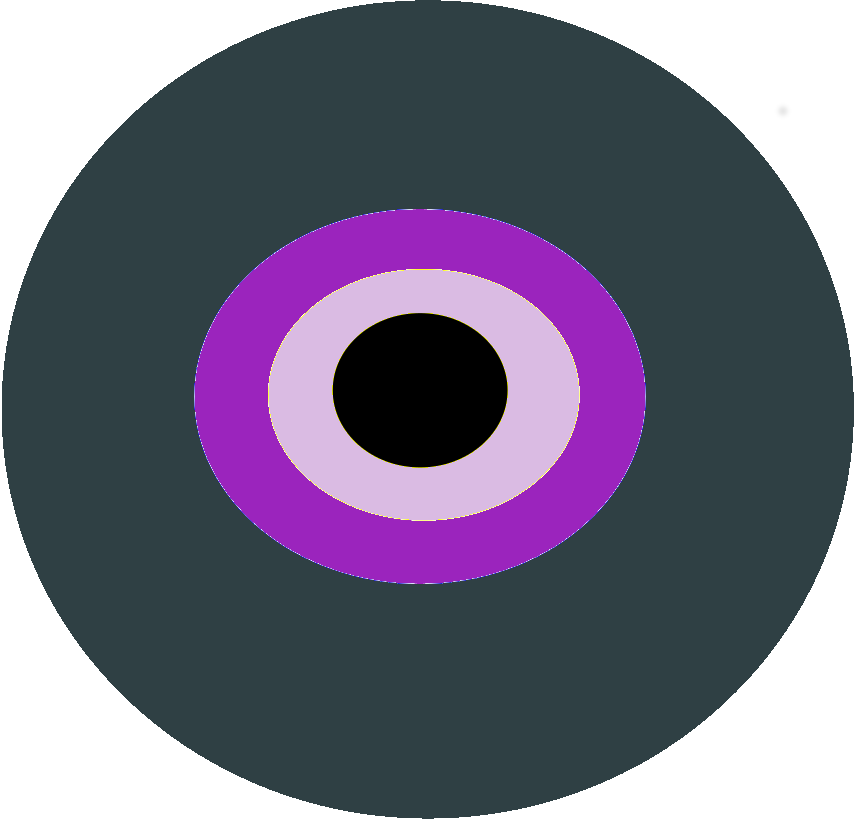 Download Evil Eye Purple - Circle - Full Size PNG Image - PNGkit