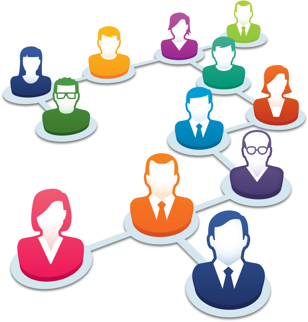 Download People Network Icon Png - Customer Relationship Png - Full ...