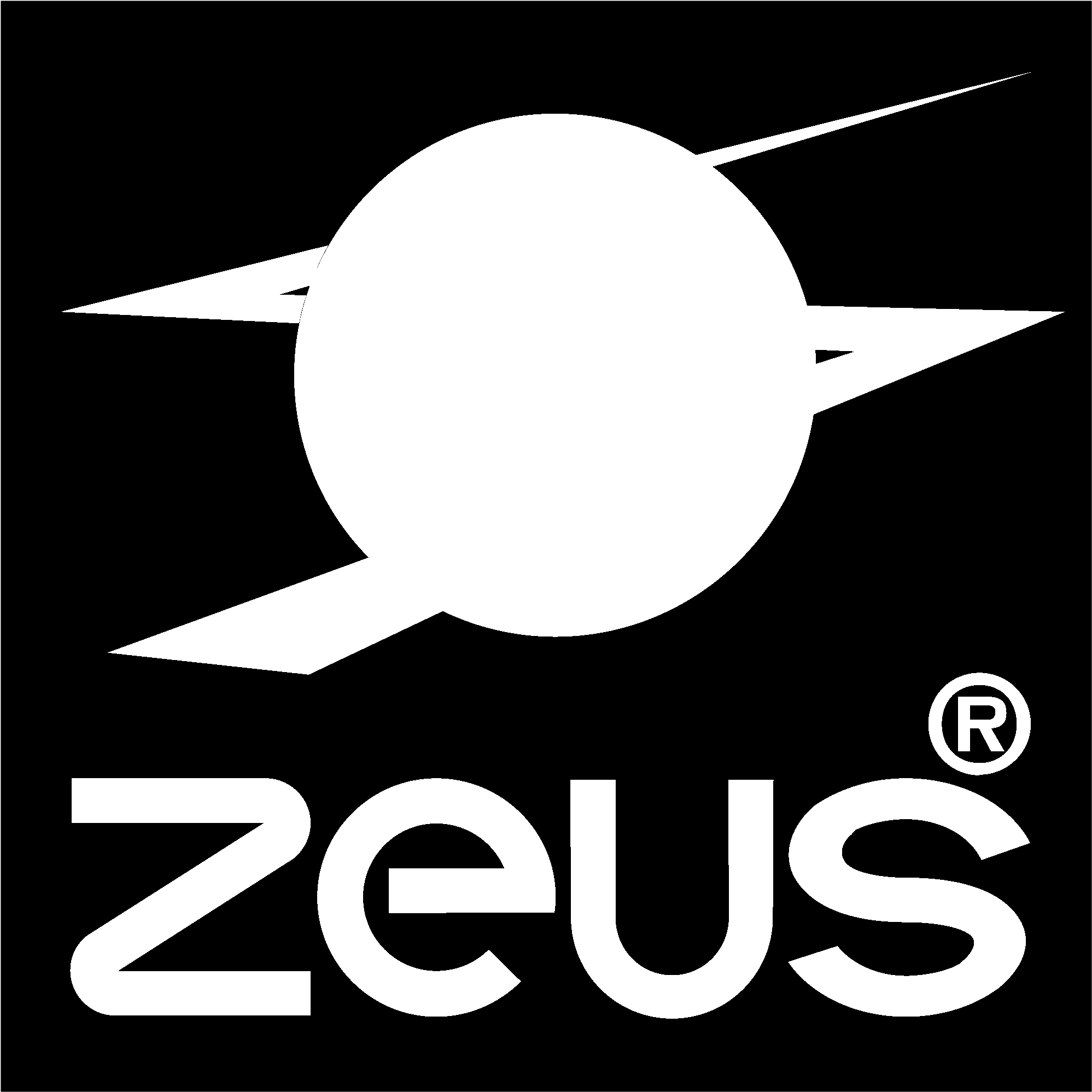 Download Zeus Logo Black And Ahite - Circle - Full Size PNG Image - PNGkit