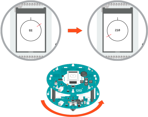 Download /* Robot Compass - Compass Arduino - Full Size PNG Image - PNGkit