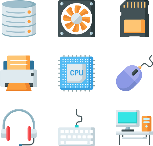 Download Computer Components - Computer Component Icon Png - Full Size ...