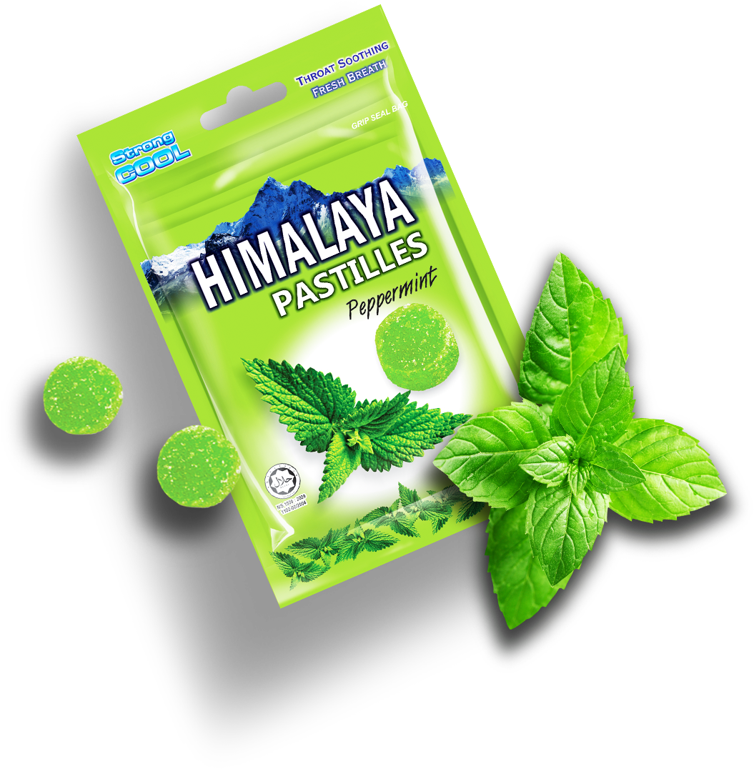 Download Himalaya Pastilles Peppermint - Full Size PNG Image - PNGkit
